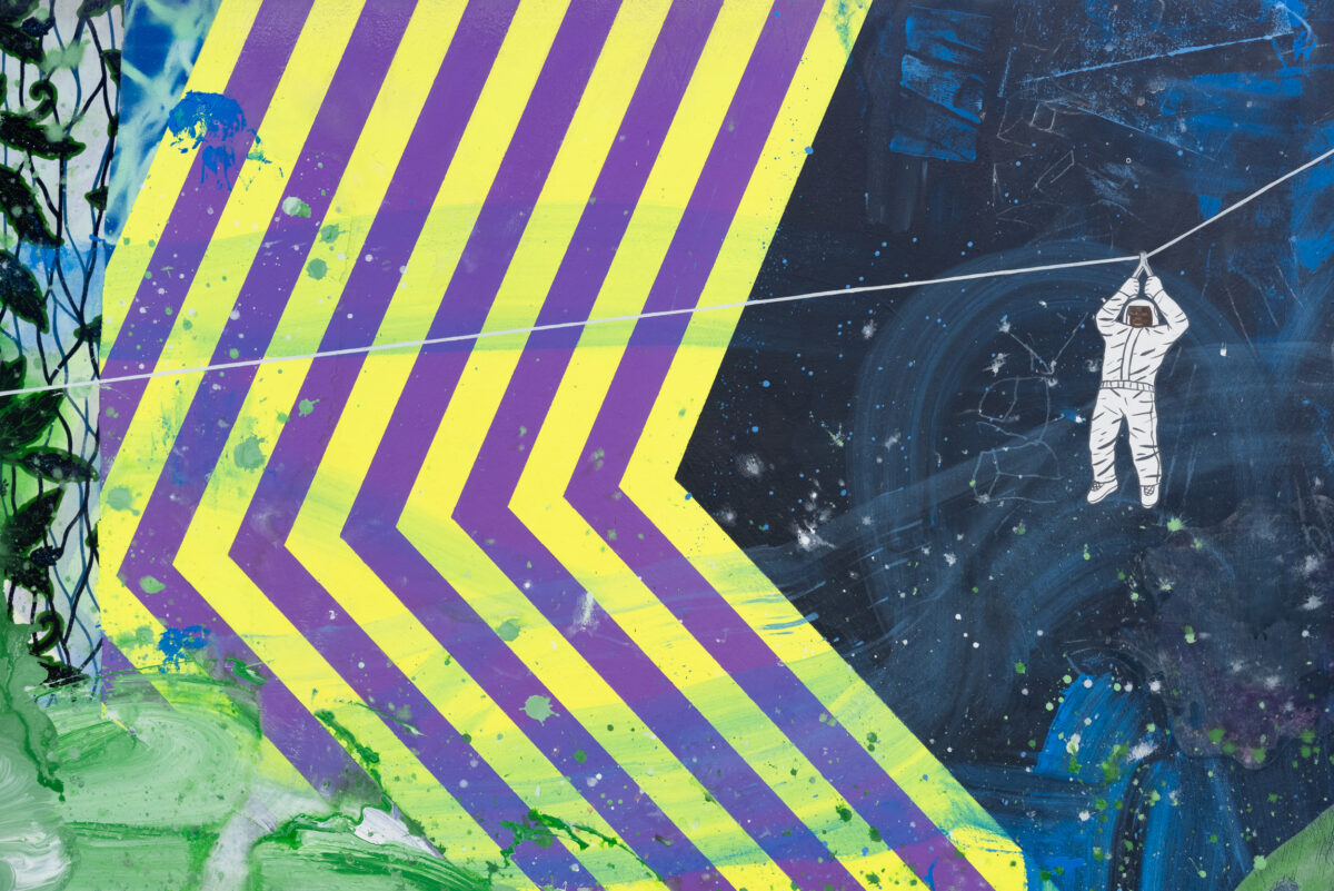 David Huffman’s Traumanauts Seek More Peaceful Galaxies | Jessica Silverman